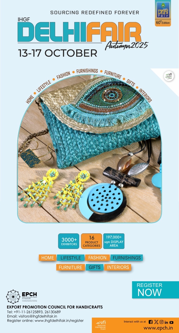 60th IHGF Delhi Fair Autumn 2025|13-17 Oct 2025